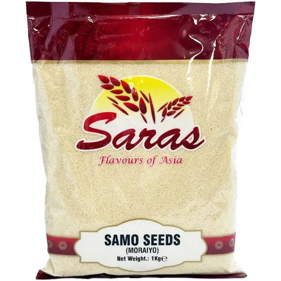 Saras Samo Seeds Moriyo 1kg – Grocery Wala