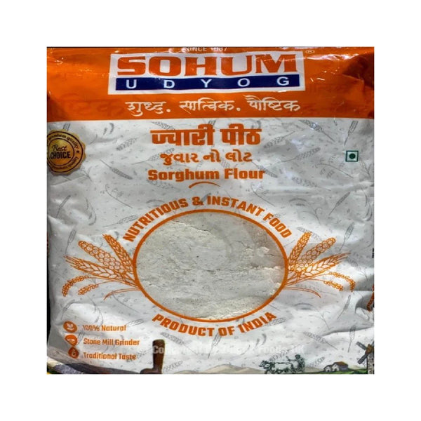 Sohum Juwar Bhakri Flour 1kg | Gluten-Free Millet Flour for Bhakri ...
