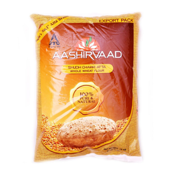 Aashirvaad Shudh Chakki Atta 5kg – Premium Stoneground Whole Wheat ...