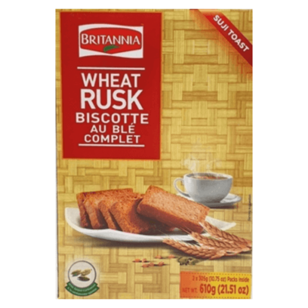 Britannia Toastea Suji Rusk 610g | Sweet Semolina Crisp Rusks – Grocery ...