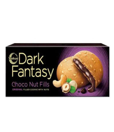 Sunfeast Dark Fantasy Choco Nut Fills 75g | Nutty Chocolate Delight ...