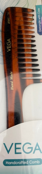 Vega Handcrafted Comb Wide Tooth 74 | Detangling Comb | Grocery Wala