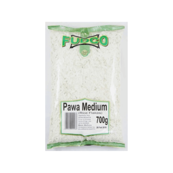 Fudco Medium Pawa (Poha) 700g | Flattened Rice for Snacks – Grocery Wala