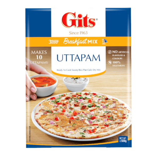 Gits Uttapam Mix 500g | South Indian Breakfast Batter – Grocery Wala