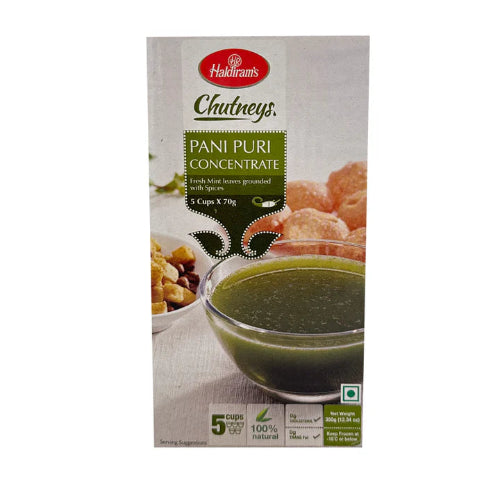 Haldirams Frozen Pani Puri Concentrate 350g | Tangy Chaat Water Base ...