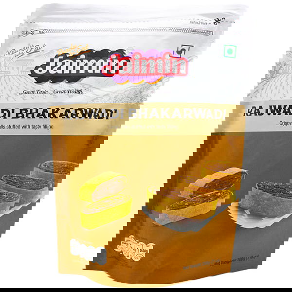 Jaimin Rajwadi Bhakharwadi 200g | Sweet & Spicy Spiral Snack – Grocery Wala