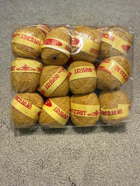 Kalava / Mauli Thread Balls Yellow (1 pc) – Grocery Wala
