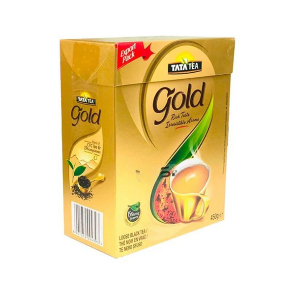 TATA Tea Gold – Rich Assam & Gently Rolled Tea Leaves 450g – Grocery Wala