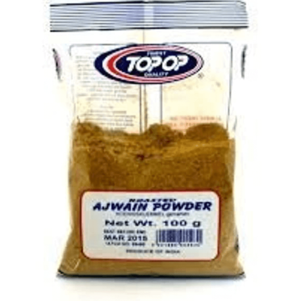 Topop Ajwain Powder 100g | Ground Carom Seeds | Buy Online UK – Grocery ...