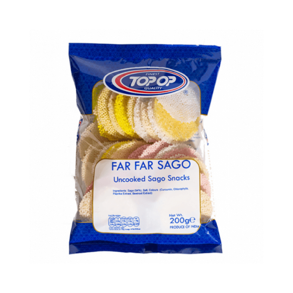 Topop Far Far Sago Round 200G – Grocery Wala