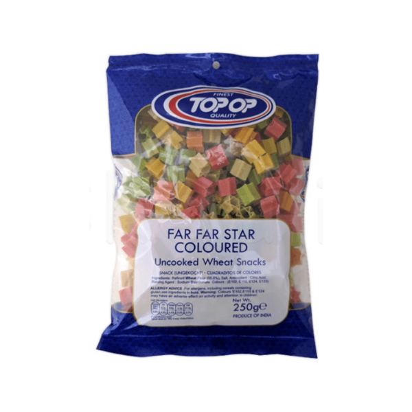 Topop Farfar Star Coloured 250G – Grocery Wala