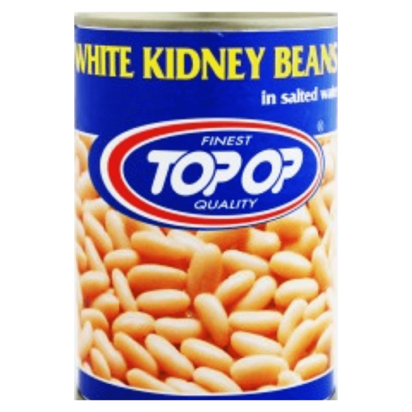 Topop White Kidney Beans Tin - 400g – Grocery Wala