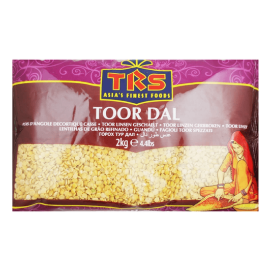 TRS Toor Dal Plain 1kg | Protein-Rich Indian Pulse – Grocery Wala