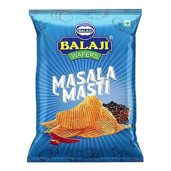 Balaji Masala Masti Spicy Potato Chips 45g | Bold Desi Flavour ...