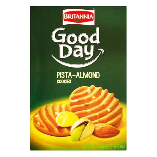 Buy Britannia Good Day Pista-Almond 216g | Nutty Butter Cookies ...