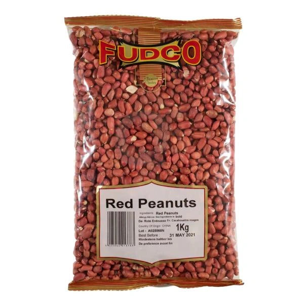 Fudco Peanuts Red 1kg | Premium Red Peanuts | Buy Online UK – Grocery Wala