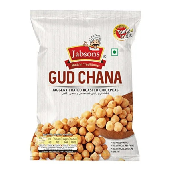 Jabsons Roasted Chana Gud 150g – Grocery Wala