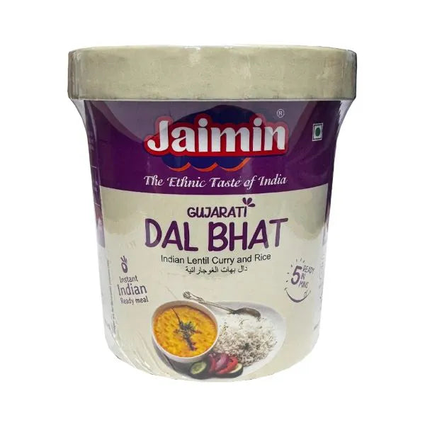Jaimin Gujarati Dal Bhat Ready to Eat 75g | Buy Online UK – Grocery Wala