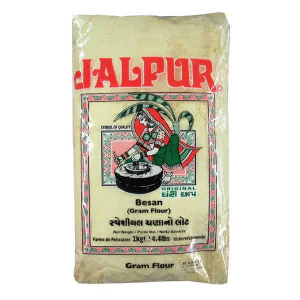 Jalpur Gram Flour Besan 2kg | Indian Chickpea Flour | Grocerywala ...