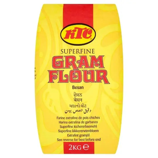 KTC Gram Flour Besan 2kg | Indian Flour | Grocerywala – Grocery Wala