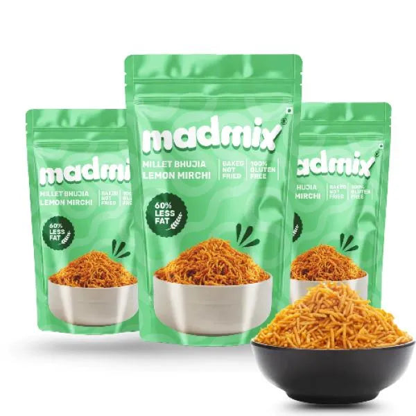 Madmix Millet Lemon Mirchi - 125g – Grocery Wala