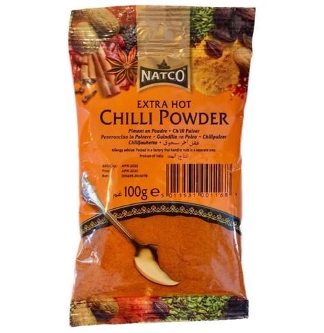 Natco Chilli Powder Extra Hot 100g – Grocery Wala