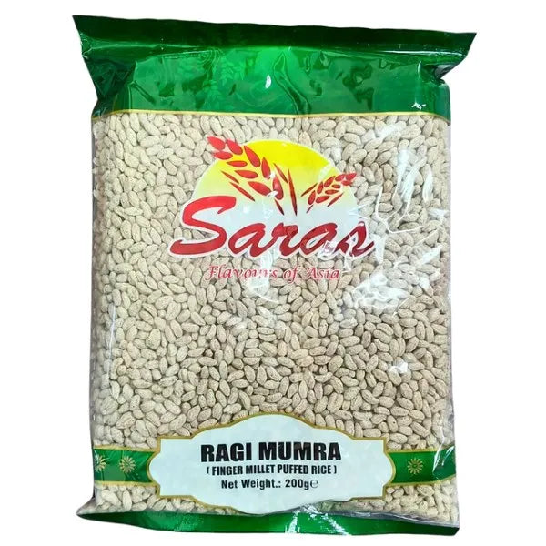 Saras Ragi Mumra 200g | Puffed Finger Millet High in Calcium ...