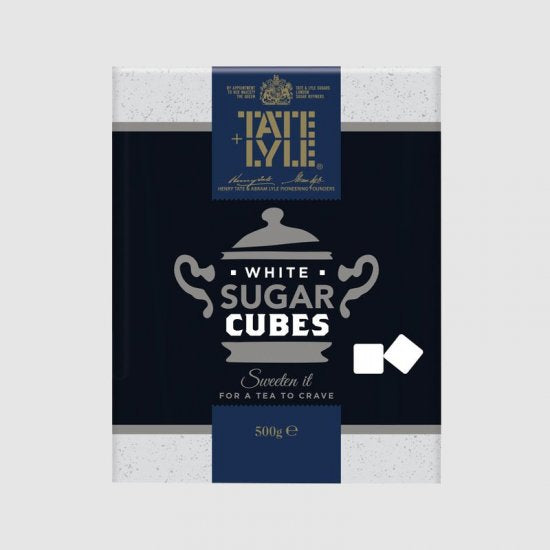 Buy Tate & Lyle White Sugar Cubes 500g | Convenient Cube Sweetener ...